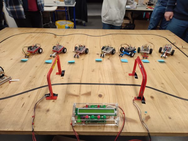 Première course de robots: retour en images